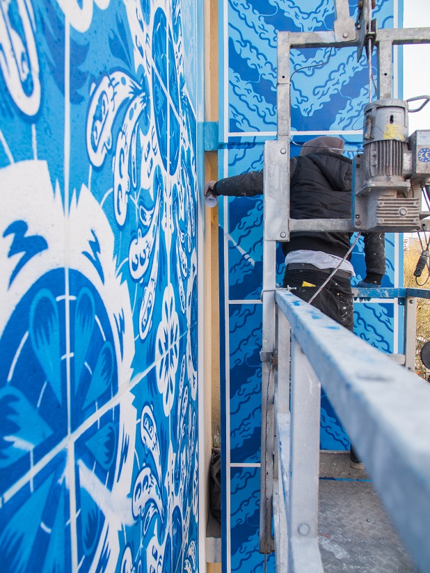 O artista português Add Fuel fez mural e vai expor em Paris - LusoJornal