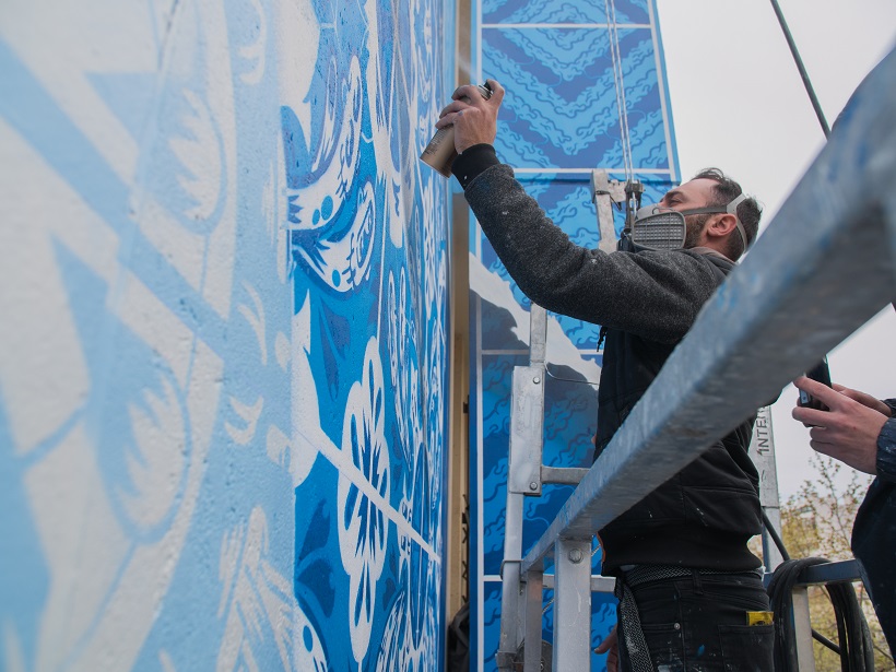 O artista português Add Fuel fez mural e vai expor em Paris - LusoJornal