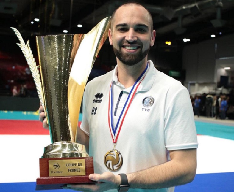 Tours VB de David Tavares Sousa ganhou a Taça de França de Voleibol e ...
